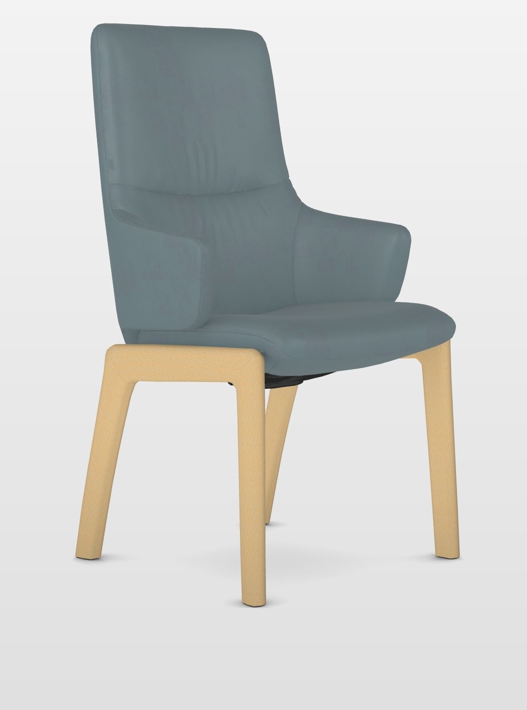 Stressless Mint (Low Back) Dining Arm Chair with D100 Legs - Living ...